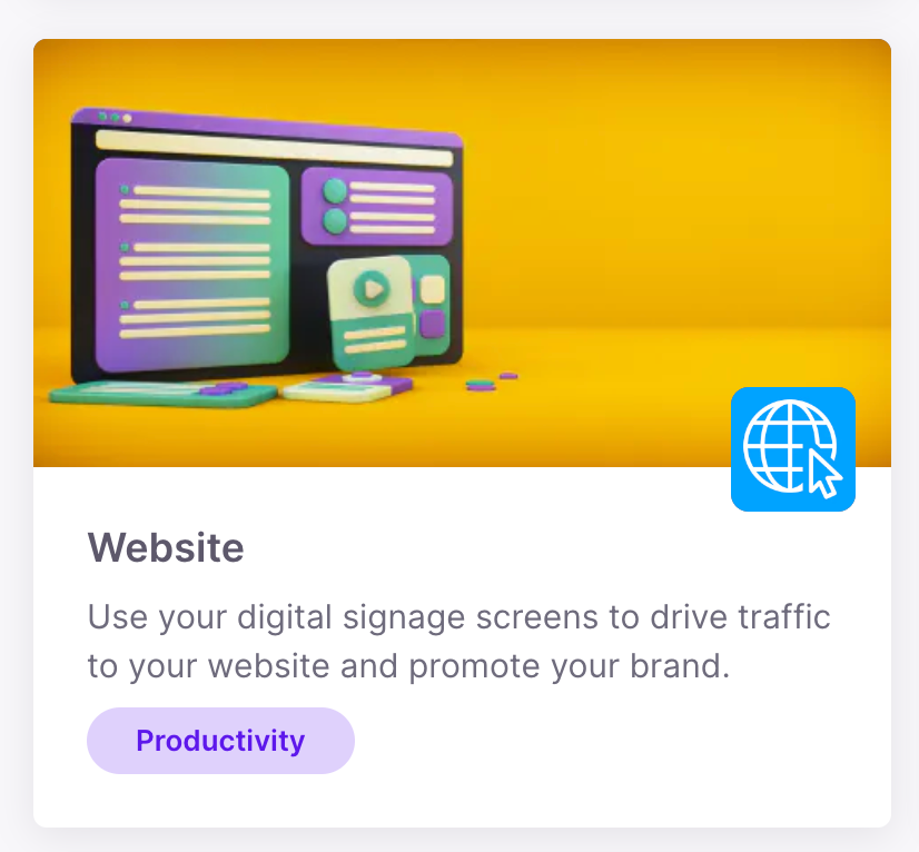 Create A Website Widget